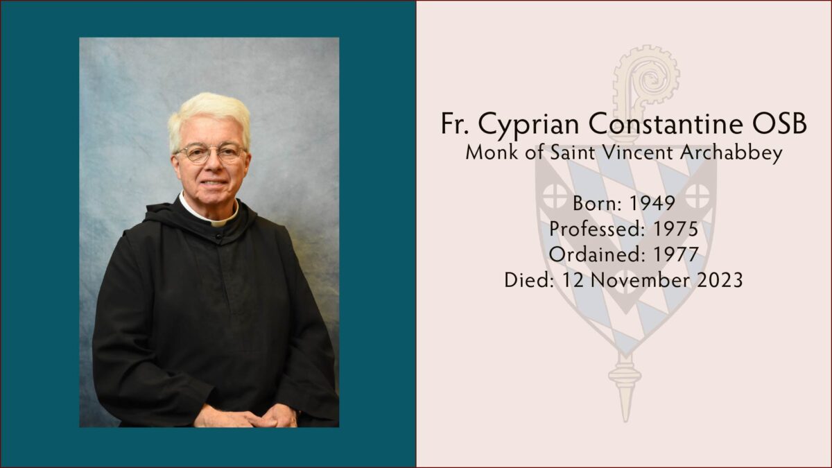 Father Cyprian Constantine OSB – OSB DOT ORG