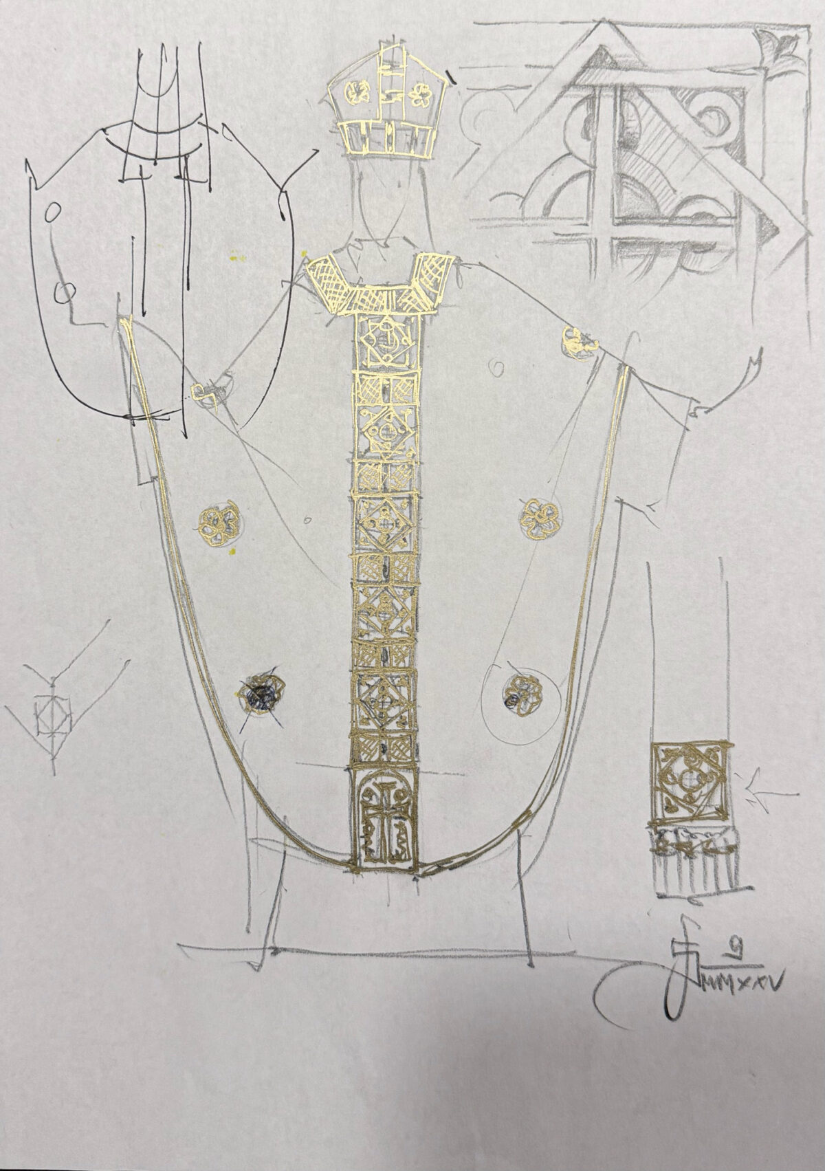 New Vestments Dignify 125th Anniversary Mass at Sant’Anselmo – OSB DOT ORG